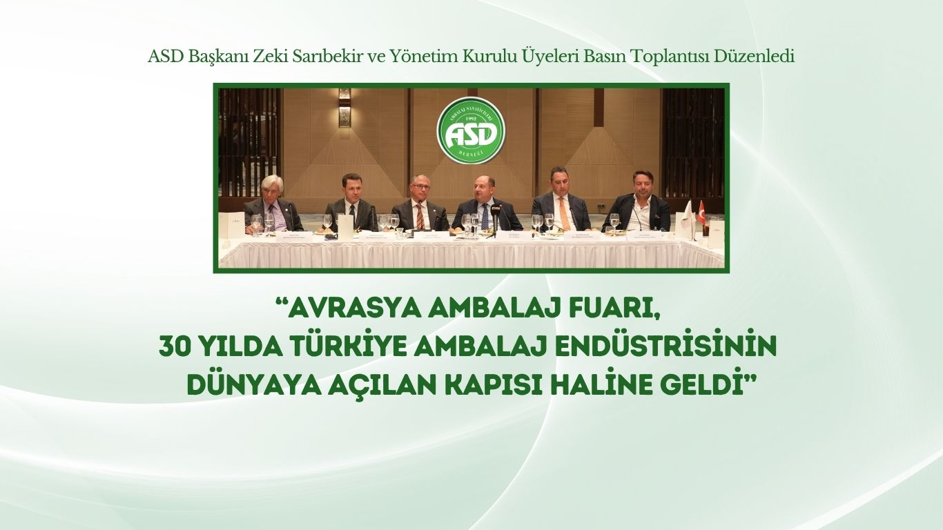 Ambalaj Sanayicileri Derneği - Ambalaj sektörü dev buluşmaya ...